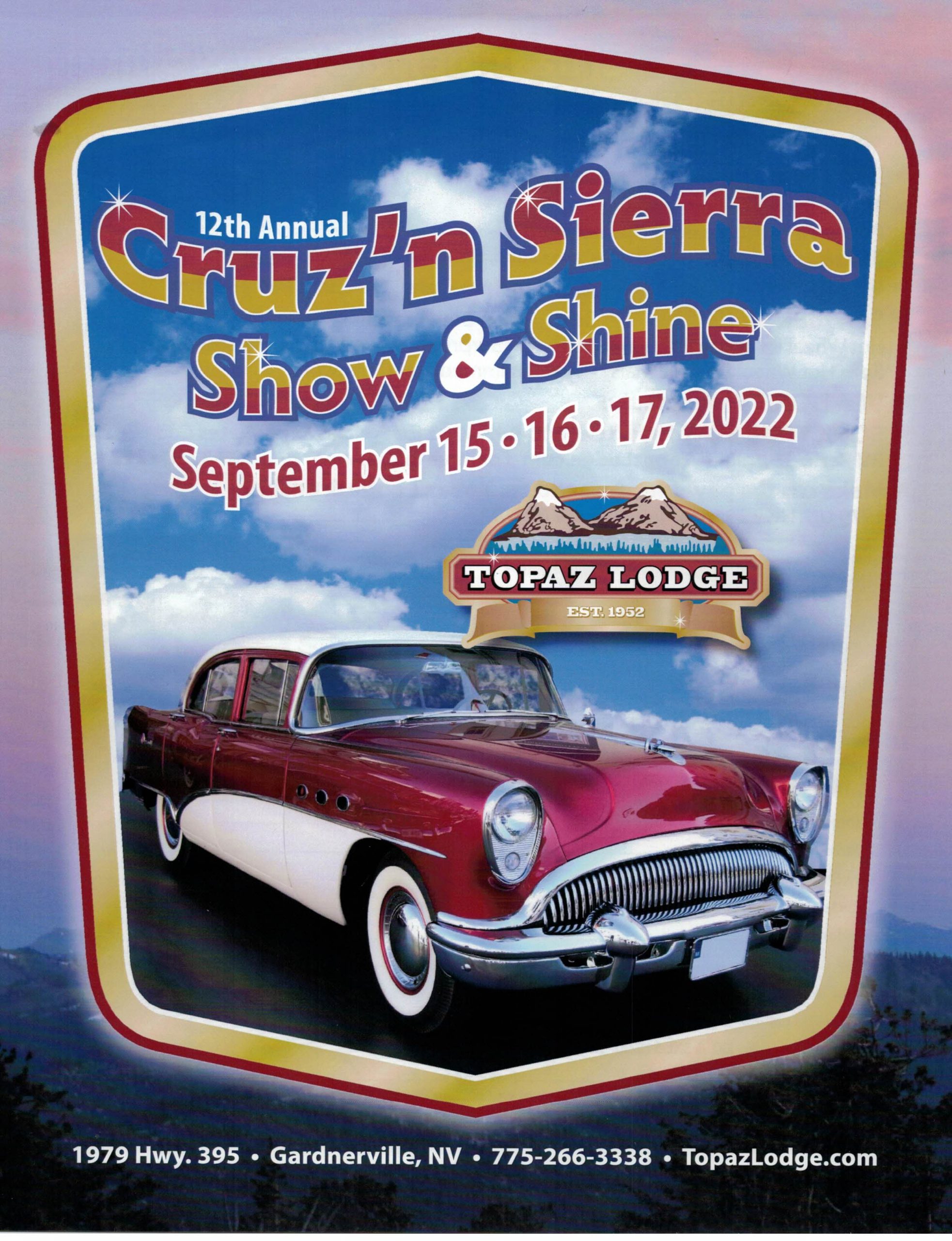 Topaz Lodge Calendar Of Special Events | Topaz Lodge