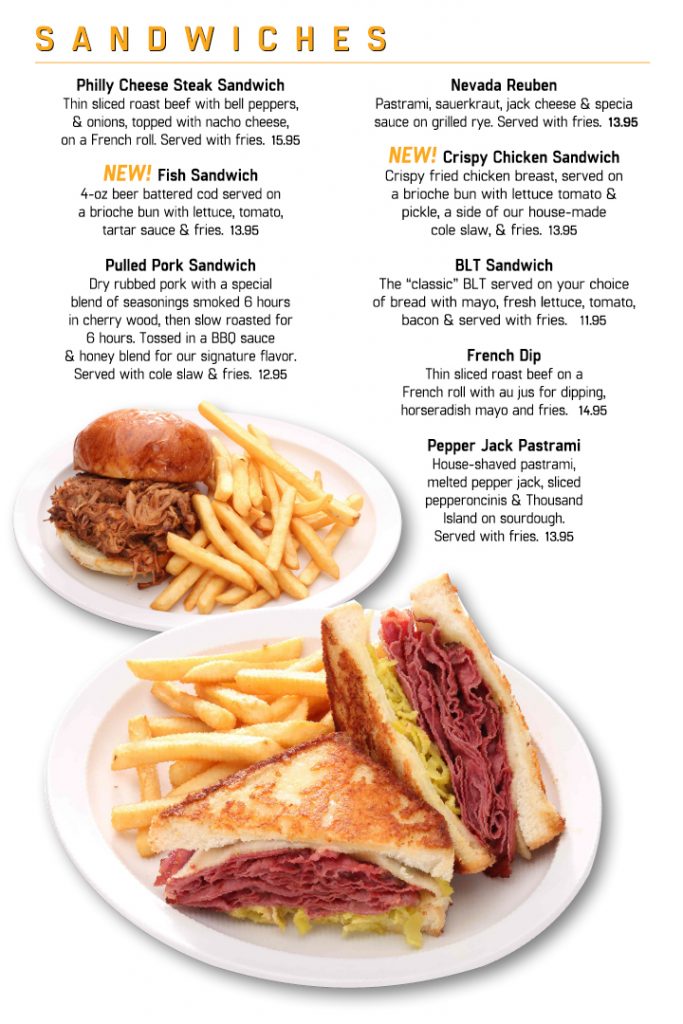 Lakeview Diner Menu Breakfast, Burgers, Home Cooking | Topaz Lodge